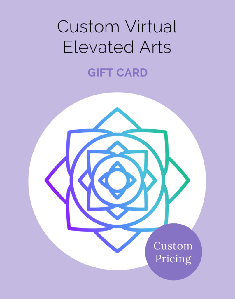 Custom Virtual Gift Card | Elevated Arts