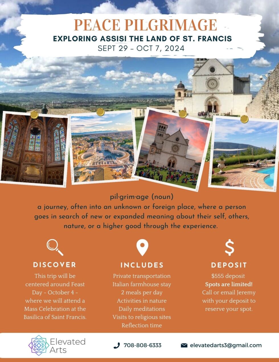Peace Pilgrimage Exploring Assisi | Elevated Arts