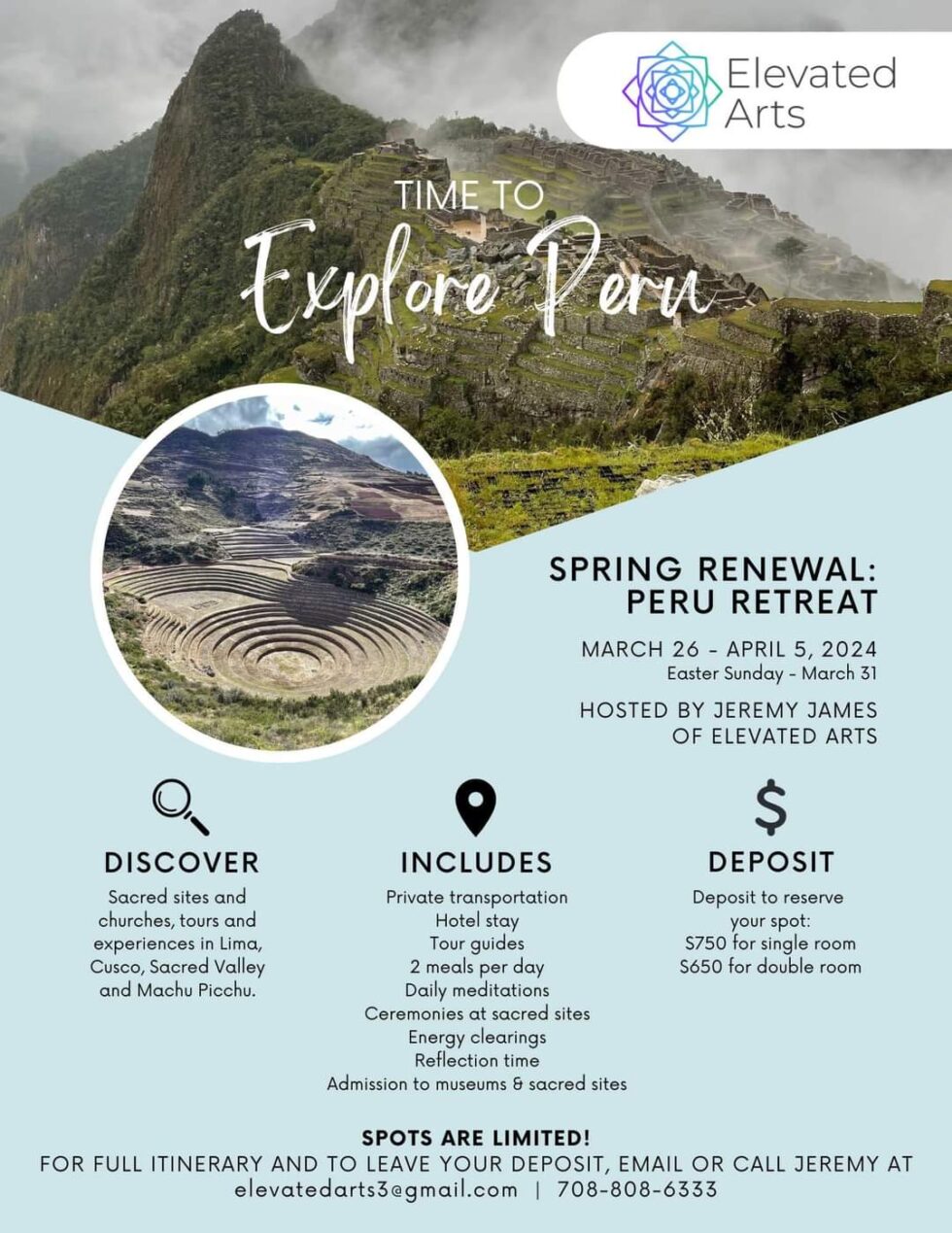 Spring Renewal Peru Retreat | Elevated Arts